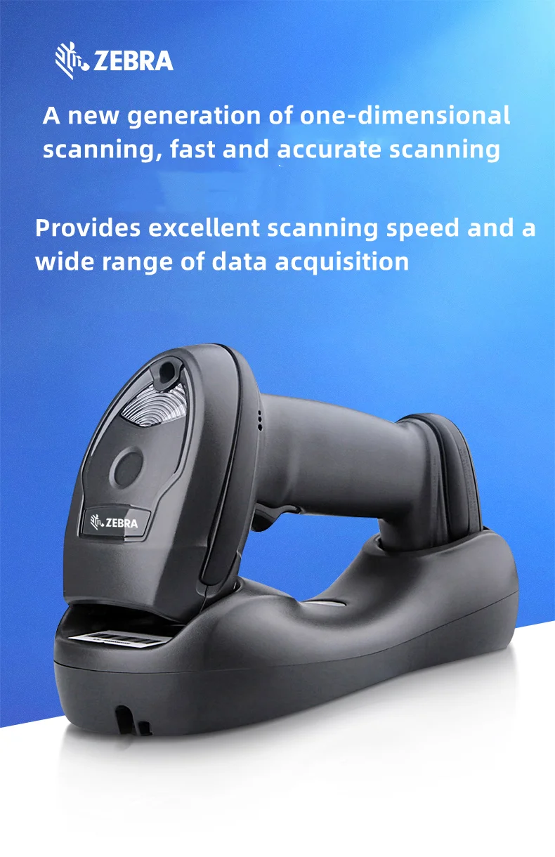 Zebra Ds8000 Series - Ds8108 / Ds8178 Wireless 2d Barcode Scanner ...