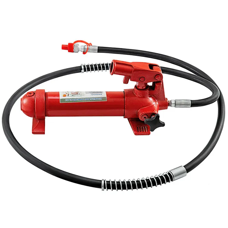 4t Hydraulic Porta Power Jack Car Collision Tool Auto Body Repair Kit ...