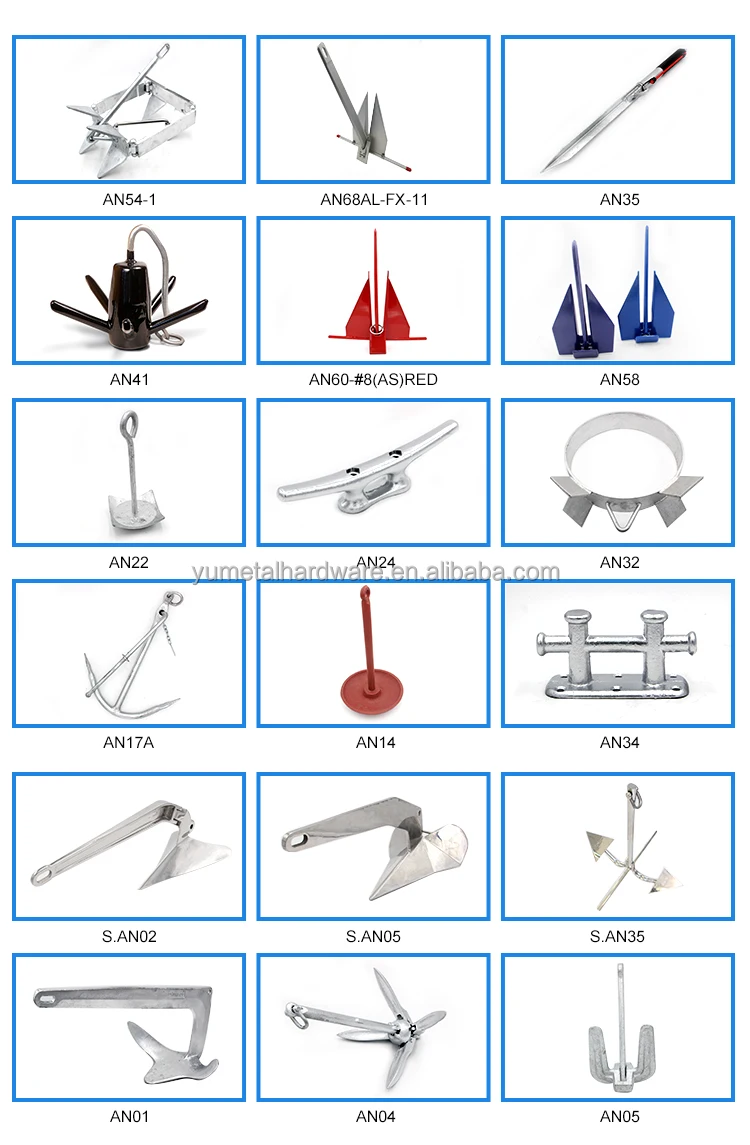 Danforth Anchoring Kit - Reliable Sand Anchors for Stability