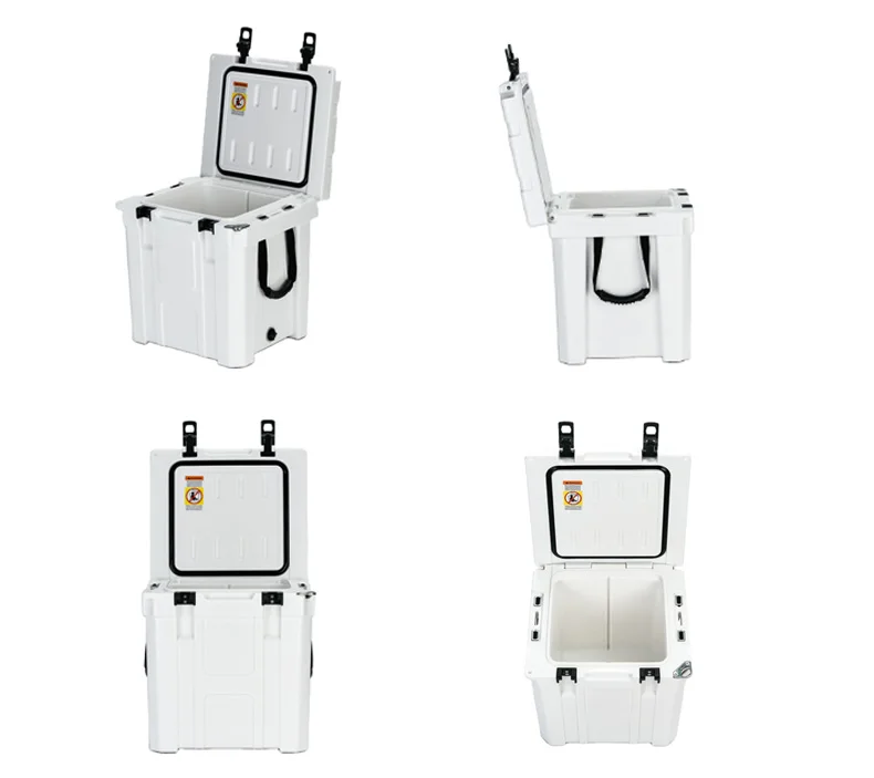 Outdoor Rotomolded 33qt Hard Ice Cooler Chest Beer Cooler Standing Ice ...