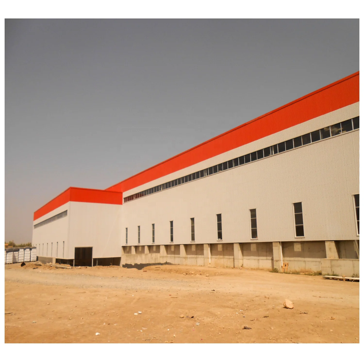 Warehouse Steel Structure Prefab Demountable Steel Structure Garage ...