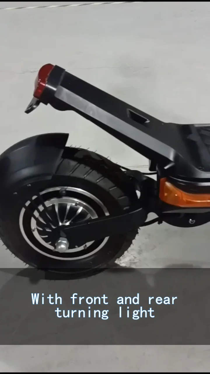Long-distance Off-road Electric Scooter 1200w Folding Electric Scooters ...