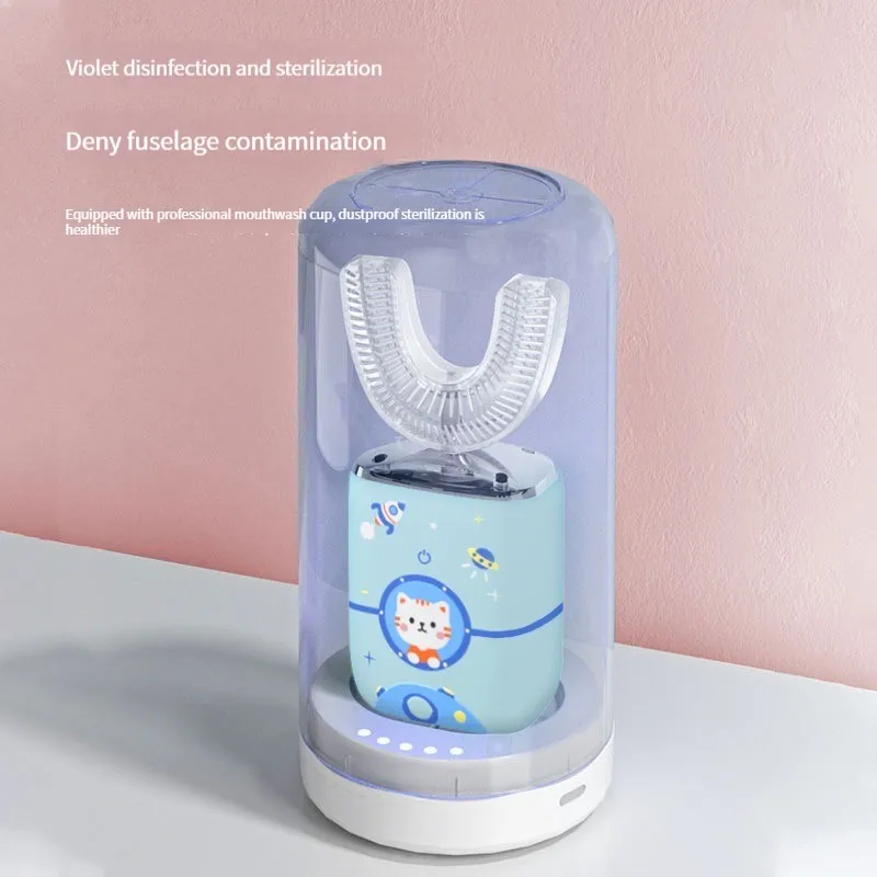 Cartoon Baby Automatic Sonic Electric Tooth Brush For Children Custom ...