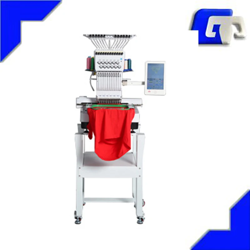 Small Automatic Computer Controlled Industrial Embroidery Machine