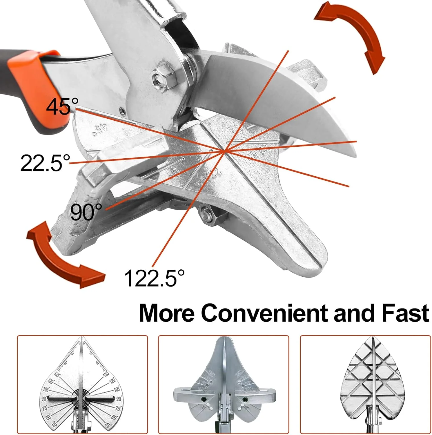 Chevalierous Multi Angle Shear Pvc Trunking Tube Angle Miter Gasket ...