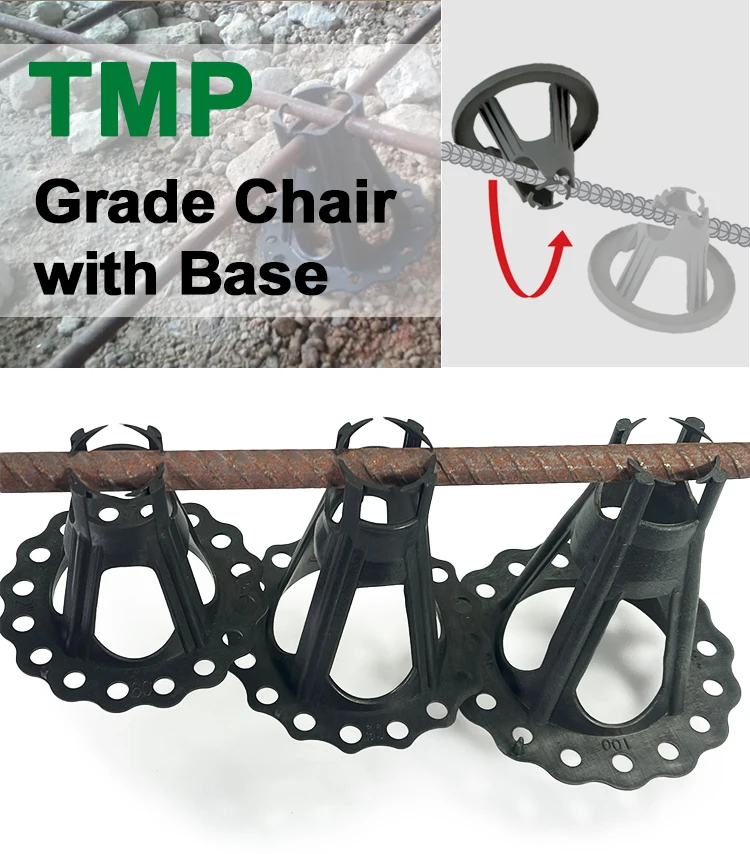 Woshun 1/2" - 4" 15mm - 100mm Clip-on SOG & TMP Rebar Chair Slab on ...