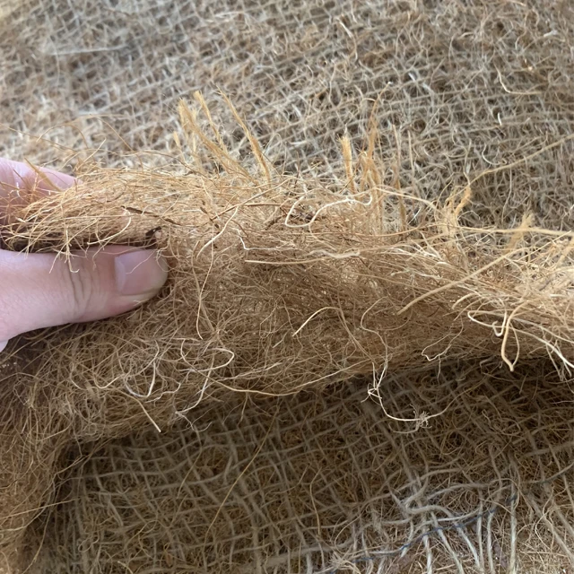 Coir Mats for Slope Protection & River Bank Erosion Control