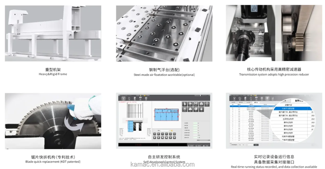 Automatic Panel Saw Cnc Beam Saw For Panel Furniture Cutting Computer ...