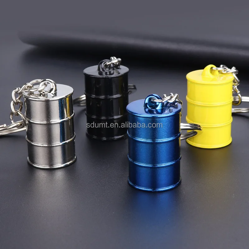 Hot Sales Gas Station Promotional Gift Key Chain Fashion Metal 3d Oil ...