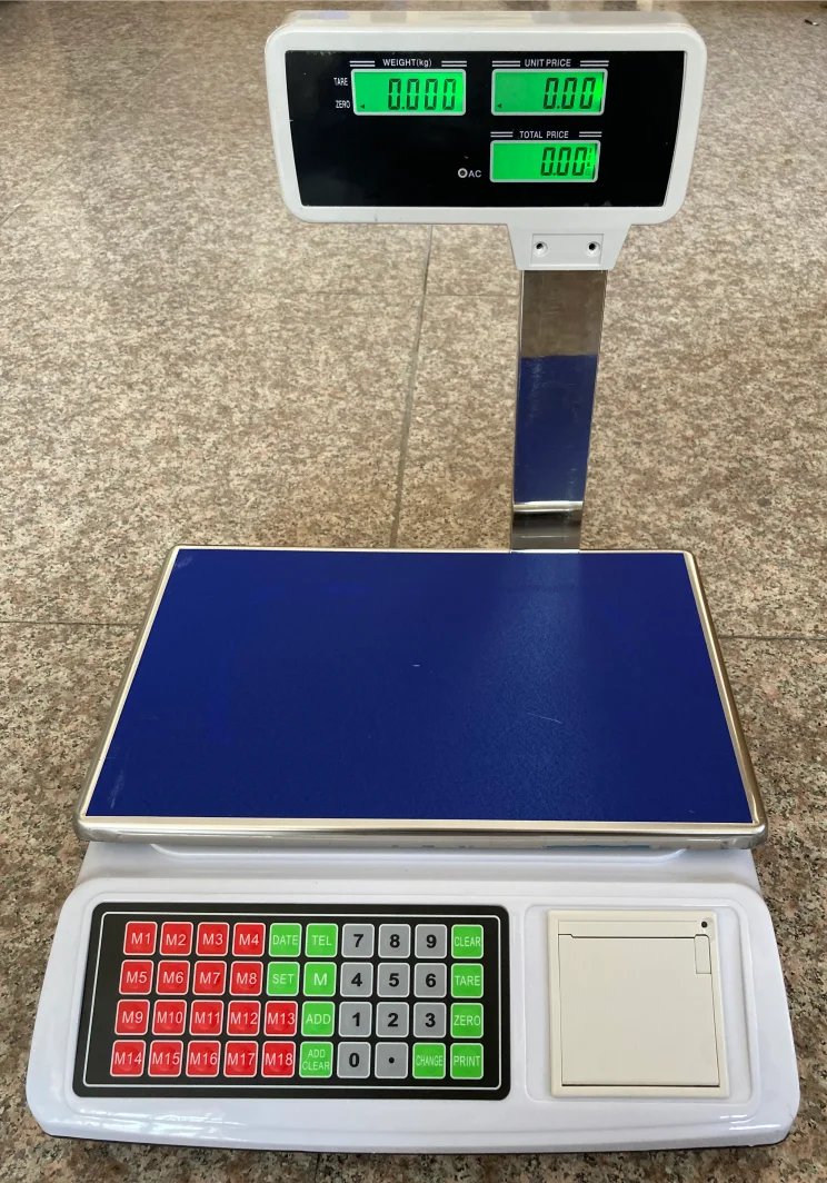 50kg Digital Scale with LCD/LED Display - Accurate & Smart