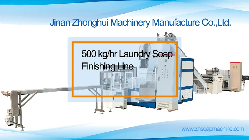 High Productivity Duplex Vacuum Plodder for Bar Soap Extrusion