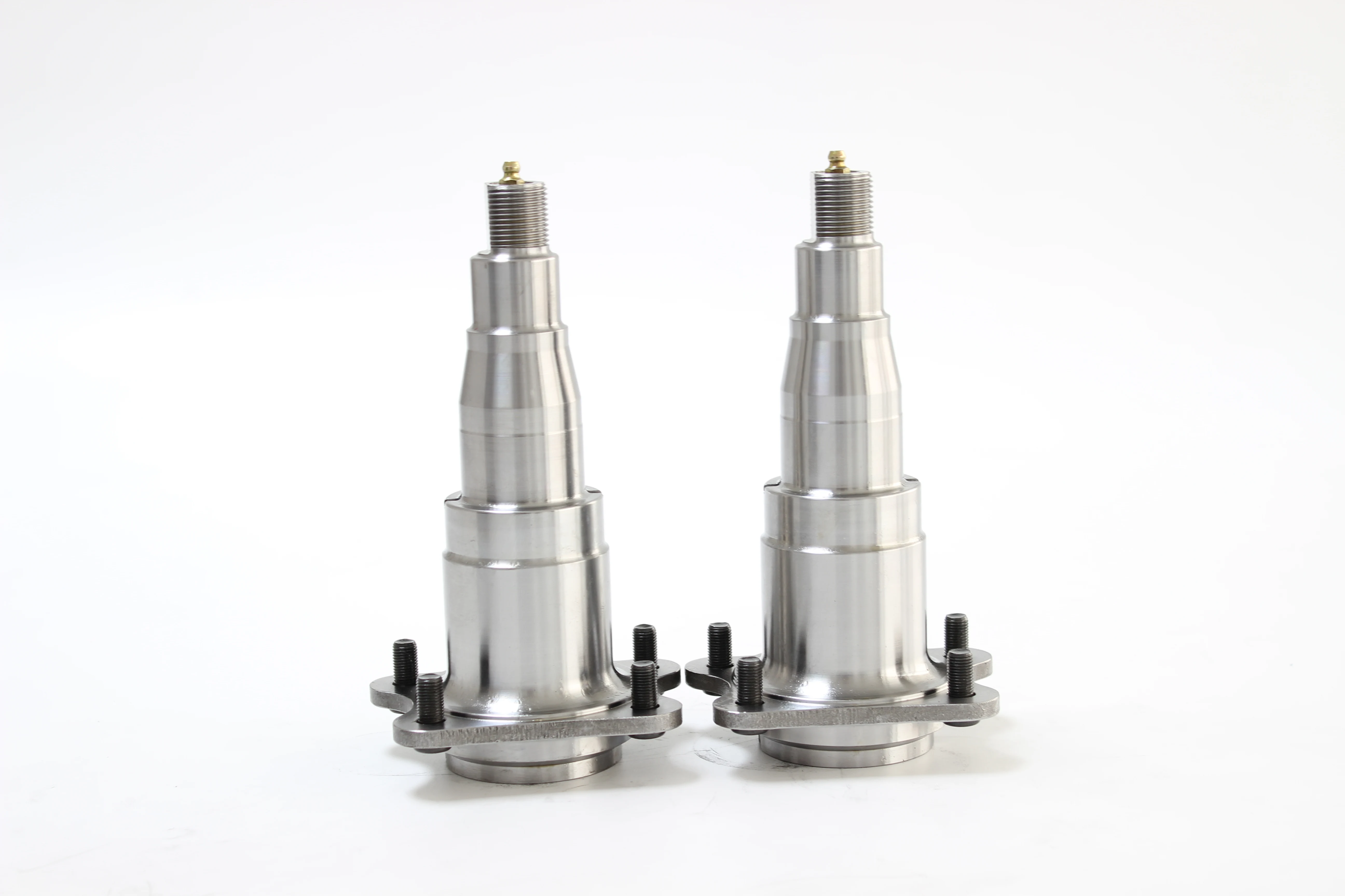 Factory hot forged Integrated Flange Trailer Spindle for trailer axle ...