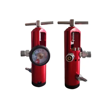 Red Color Medical Click Style First Aid Cga870 Oxygen Tank Regulator 0 ...