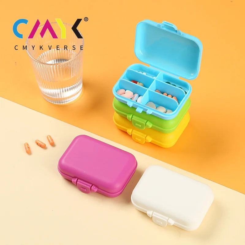 Factory Custom 7 Compartments Portable 7-day Weekly Pill Medicine ...
