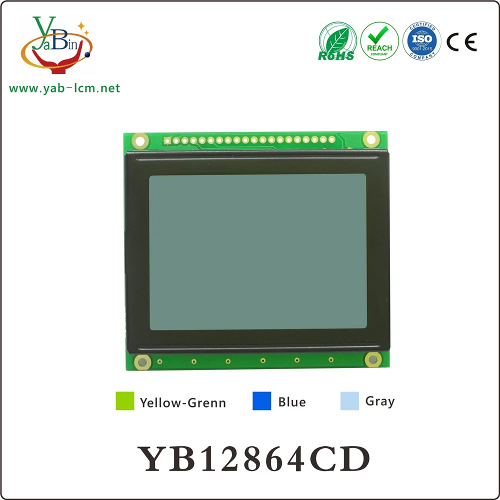 Stn Cob 12864 그래픽 디스플레이 백라이트 Ks0108 컨트롤러 128X64 Lcd 스크린| Alibaba.com