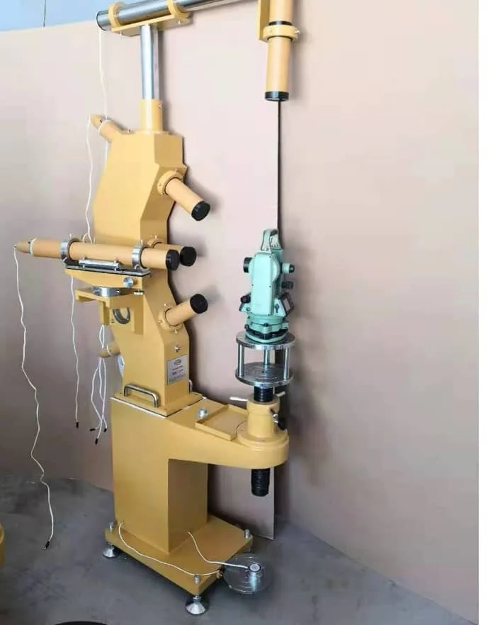 Optical Collimator for Laser Total Station Calibration Stand