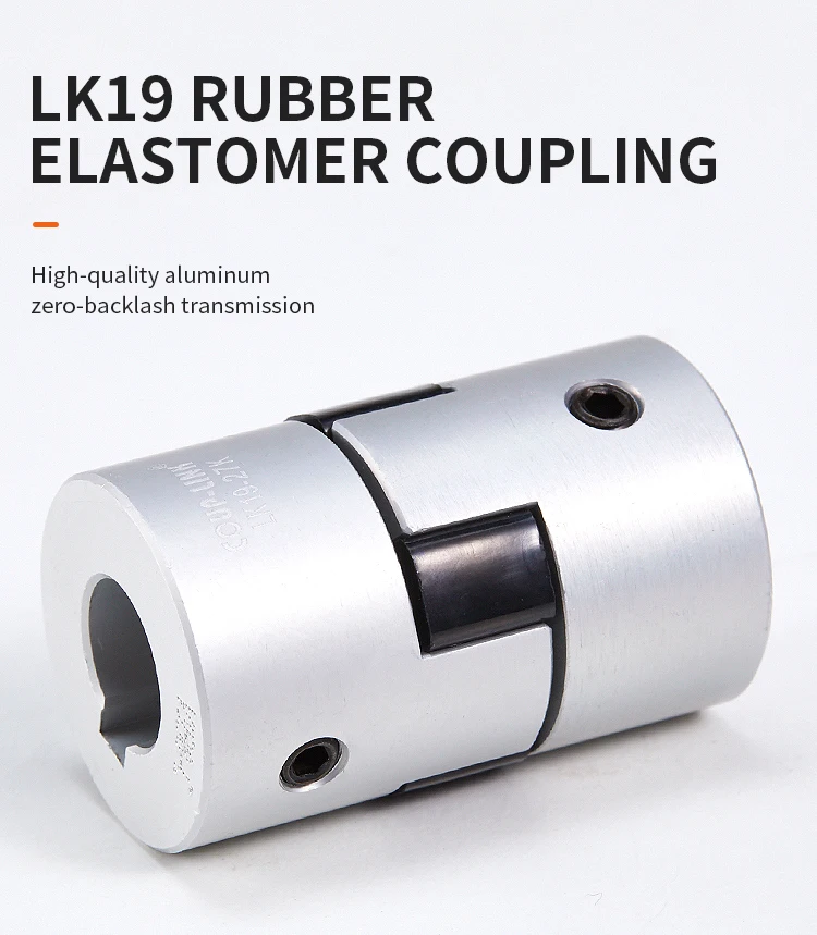 Keyway Connect Rubber Sleeve Jaw Flexible Short Shaft Coupling 070 ...