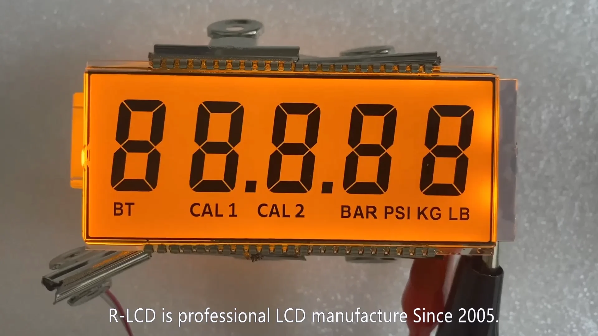 Custom Size Weighing Scale Displays Segment Lcd Screen Glass Factory ...