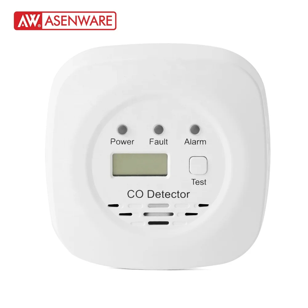 Asenware CO Gas Detector - Reliable 220VAC Standalone Solution