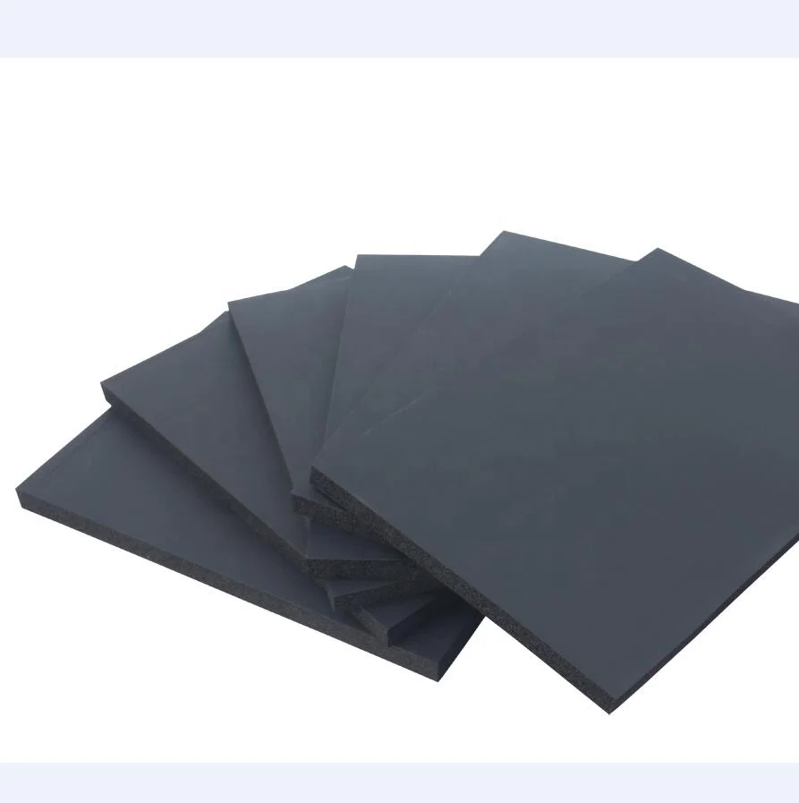 Elastomeric NBR/PVC Self-Adhesive Rubber Foam Insulation Sheet Roll 6mm ...