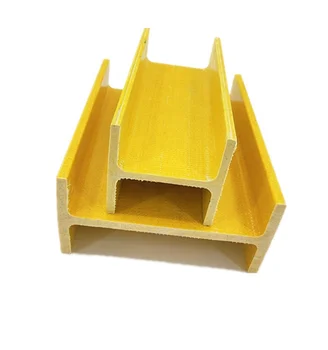Pultrusion Structural Frp H Shape Fiberglass Beam Profiles Frp Square ...