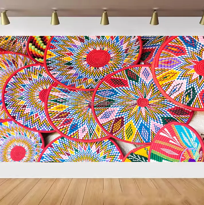 Ethiopian Habesha Mesob Backdrop Ethiopian Woven Basket Backdrop ...