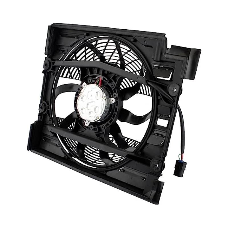 Topasia Black Car Cooling Fan Assembly Electronic Fan 64546921395 For ...