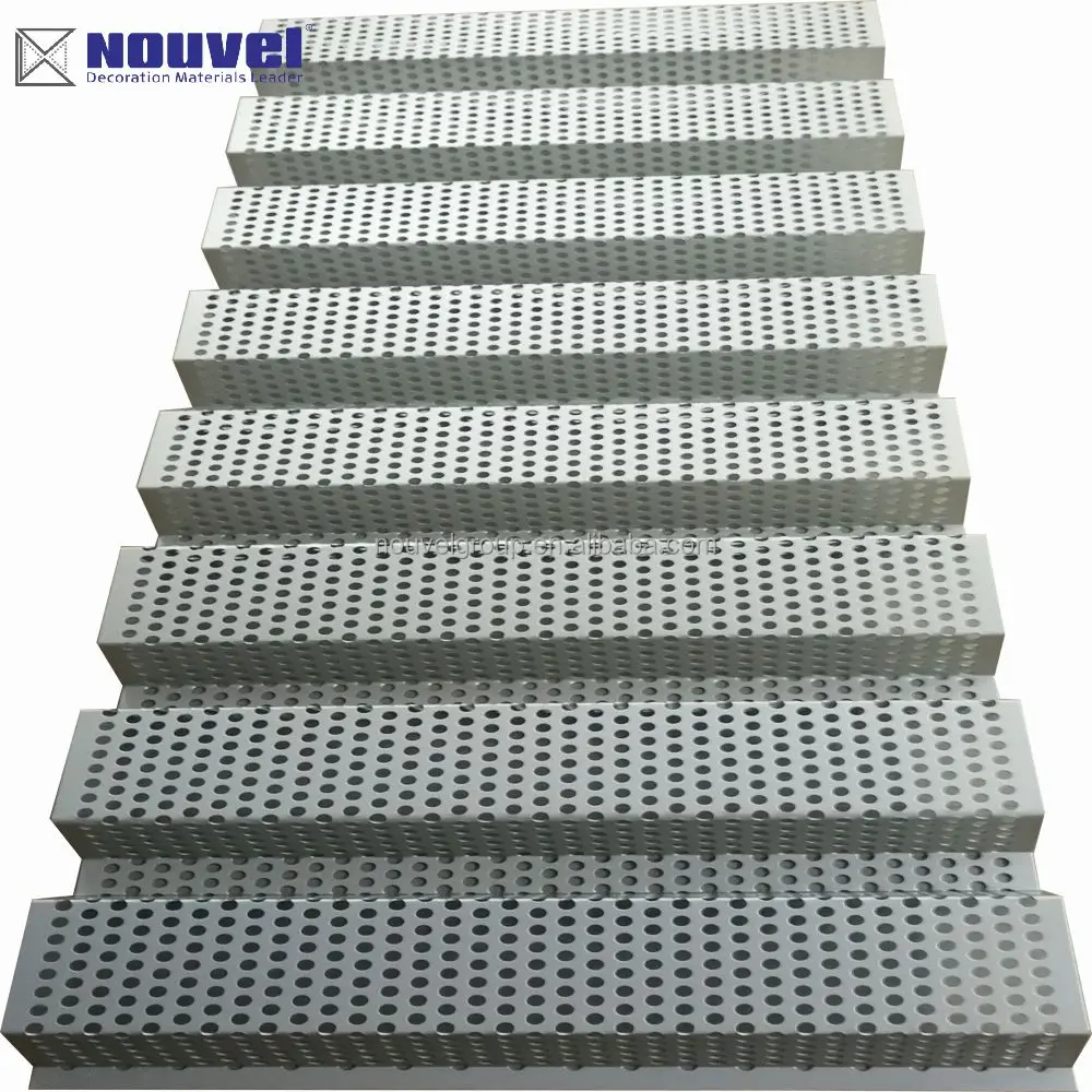 Exterior Wall Architectural Corrugated Metal Aluminum Facade