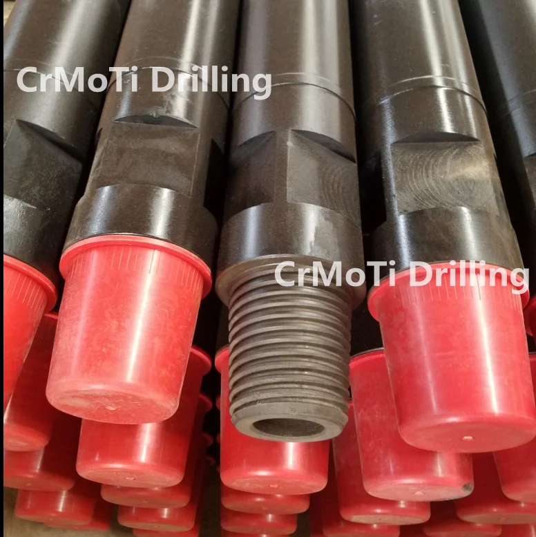 3 Meters Dth Drill Pipe Api Reg 2 3/8,3 Inch Water Well Drill Rod Dth ...