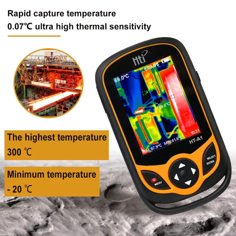 HTI HT-A2 Mini Mobile Phone Infrared IR Digital Display Detector
