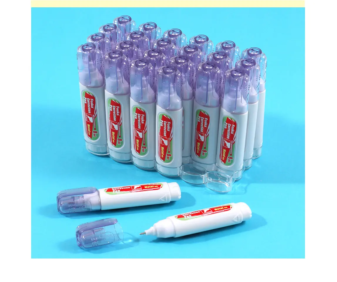 Foska Correction Pen - Reliable, Non-Toxic School Supply