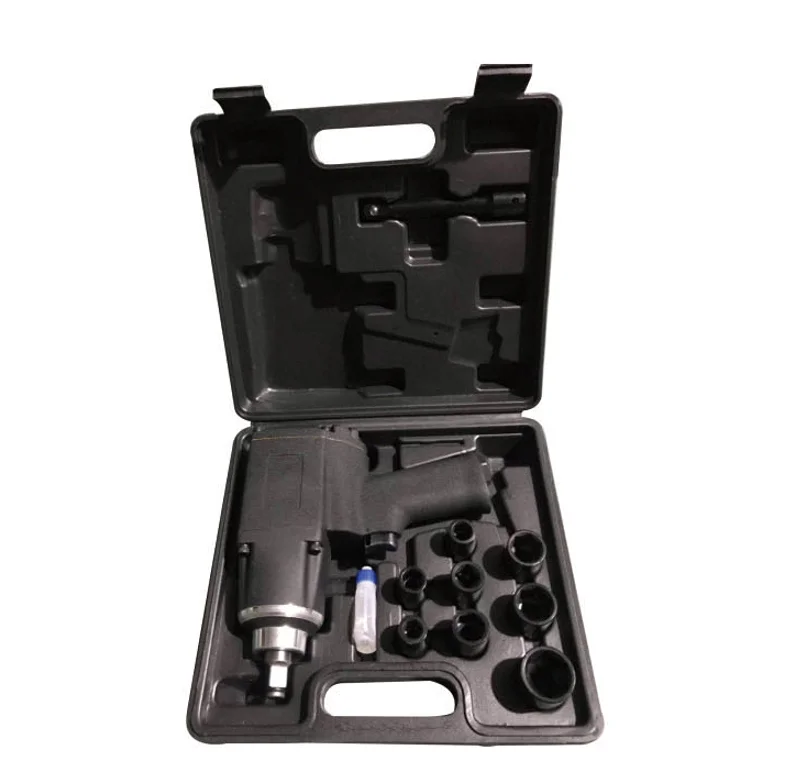 17pcs 1/2" Air Impact Wrench Kit Reversible Adjustable Torque Air ...