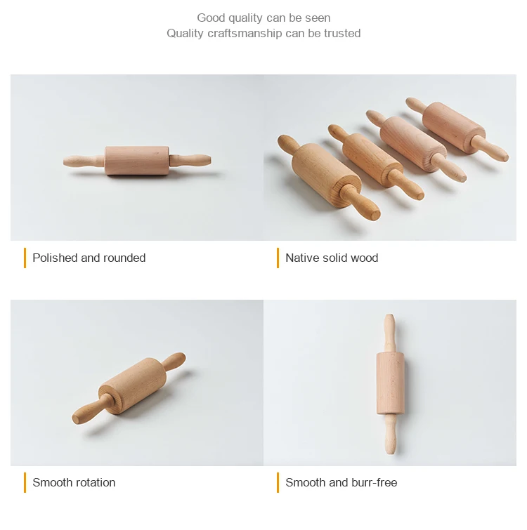 Manufacturers Supply Solid Wood Rolling Pin Kitchen Baking Tool ...