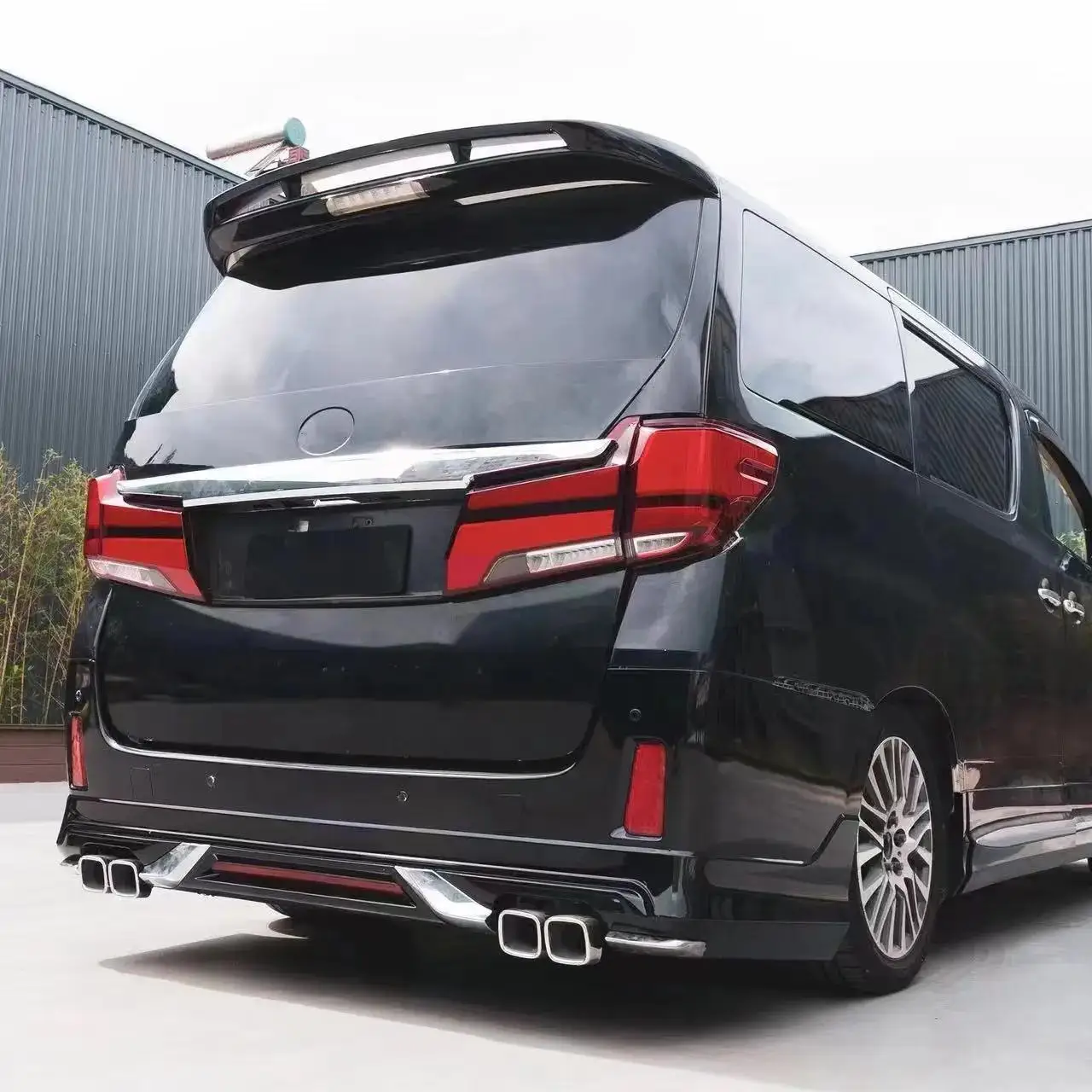 Car Bumper For Alphard/Vellfire ANH20 2008-2014 upgrade to Alphard ...