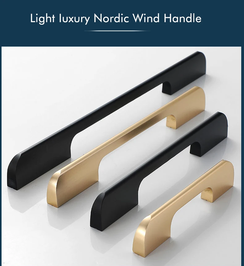 TOPCENT Wardrobe Pull Wholesale Kitchen Cupboard Handle Aluminium ...