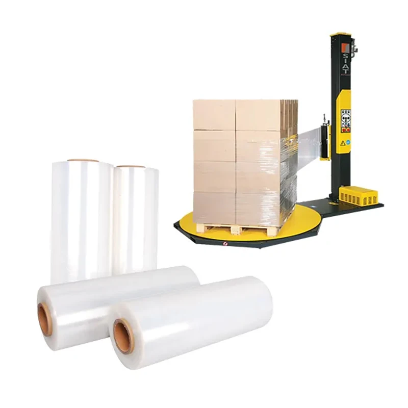 Pallet Wrapping Film - Durable, Clear, and Customizable