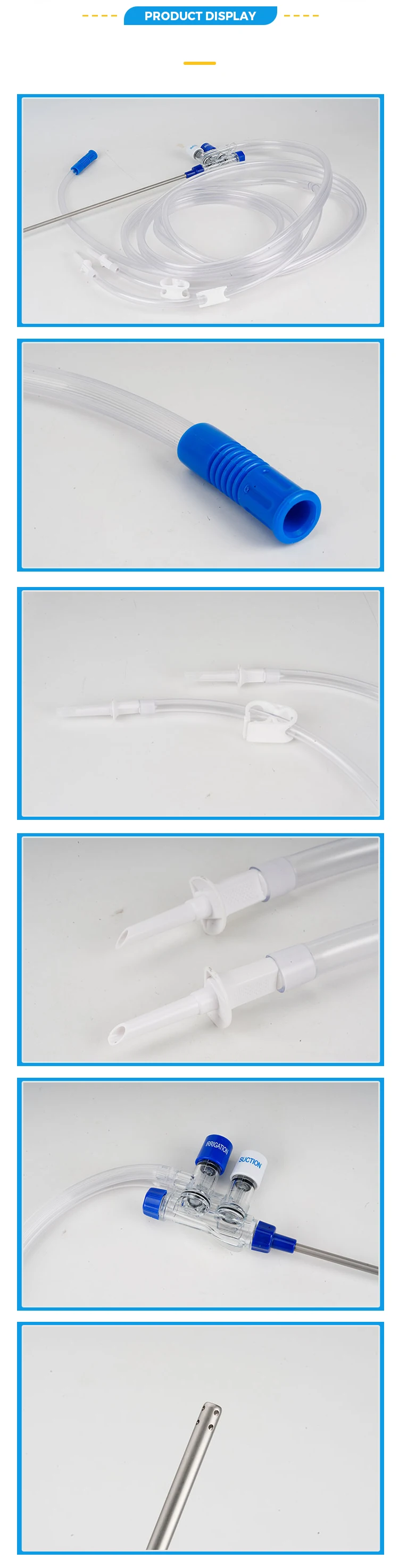Disposable Suction and Irrigation Kit Sets, Suction Irrigation Catheter ...