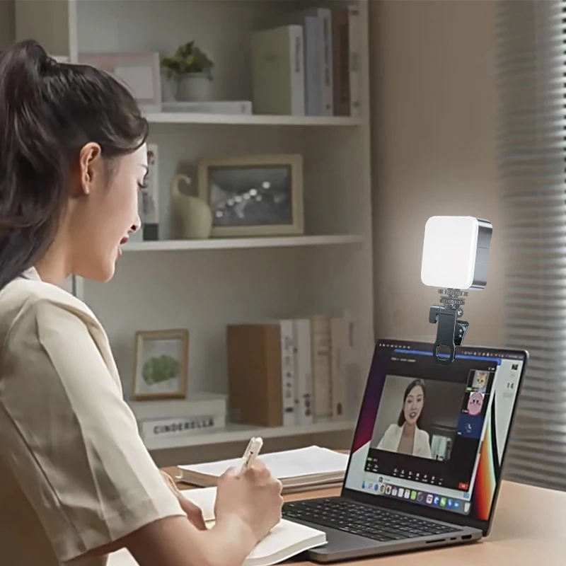 AY49 Video Vlogging Kit Led Fill Light Camera-mount Vlogger Microphone ...