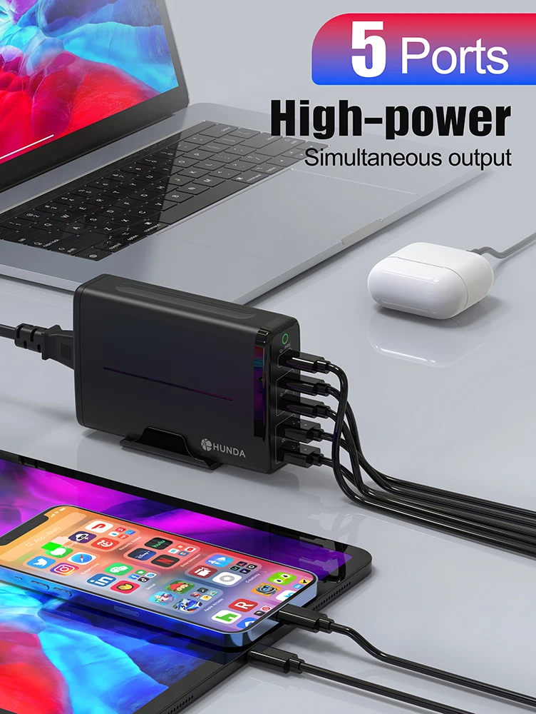 High Quality All in One Portable High Power Charger with Stand And ...