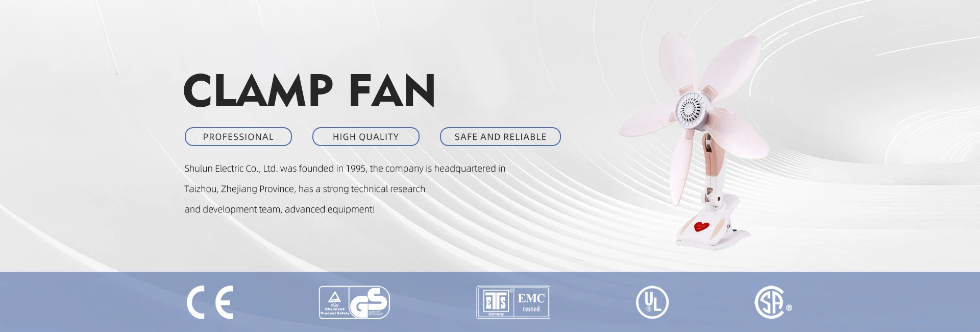Taizhou Jiaojiang Shulun Electrical Appliances Co., Ltd. - fan, Mini Fan
