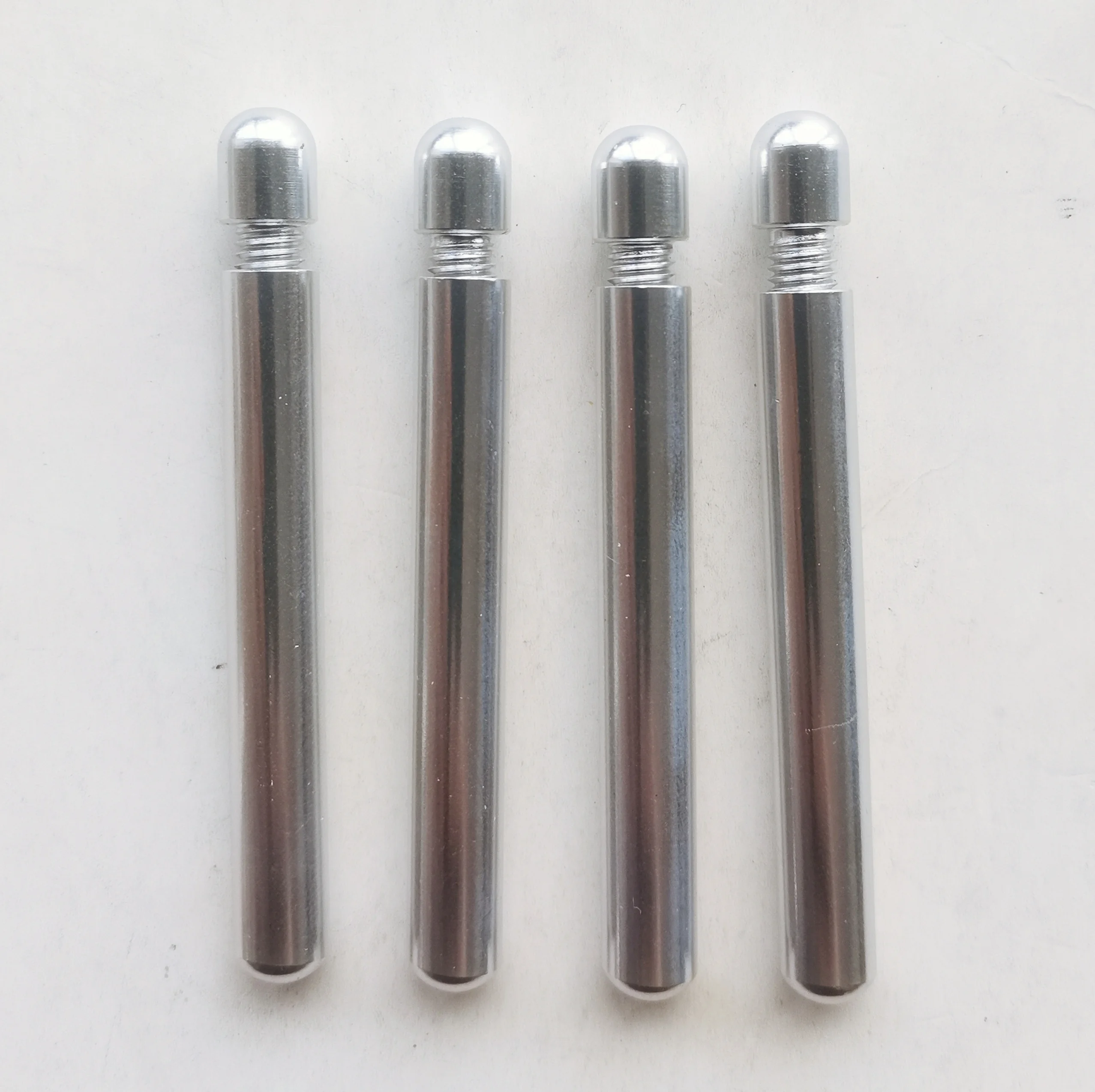 Aluminum Cylinder Desktop Table Top Standoff Silver Anodised Dia 7*50 ...