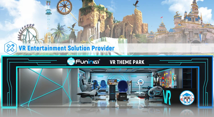 Game Zone Machine VR 9D Virtual Reality Theme Park Equipment