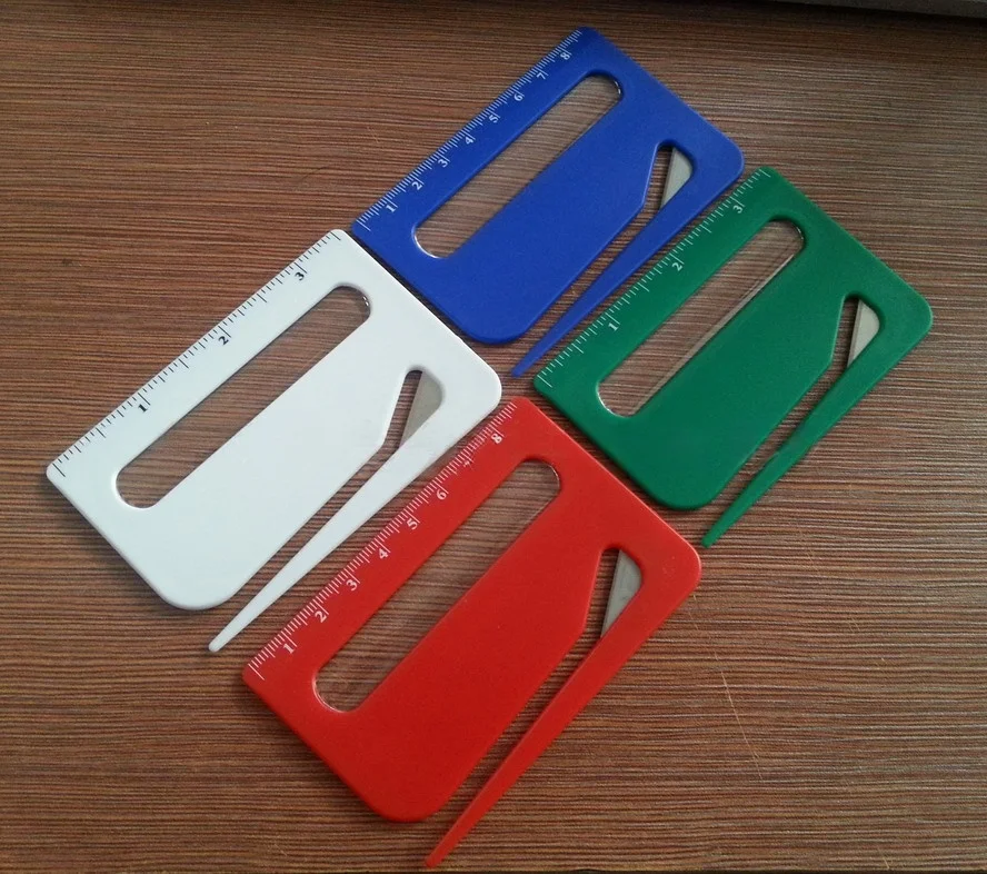 Customized Letter Opener Ruler Letter Opener Magnifier Multifunctional ...