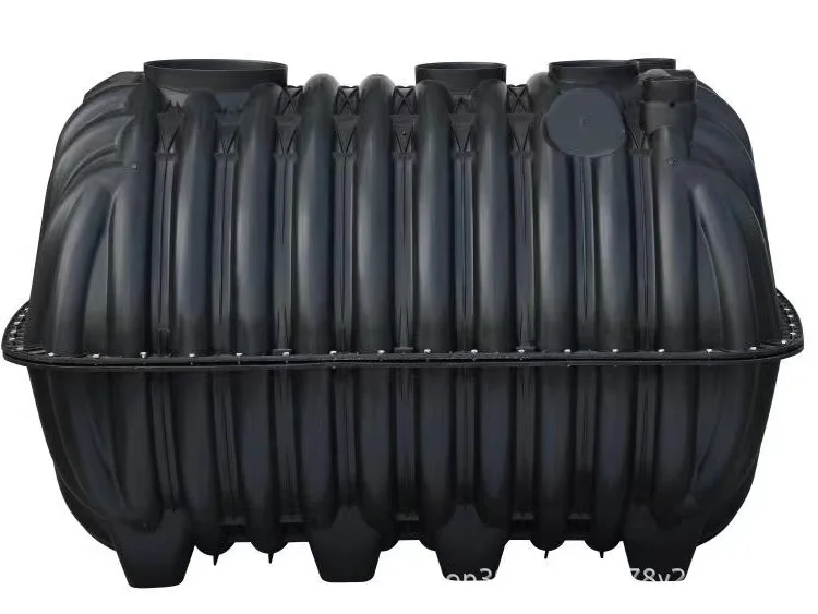Black Three-compartment Septic Tank Complete Septic Tank System Plastic ...