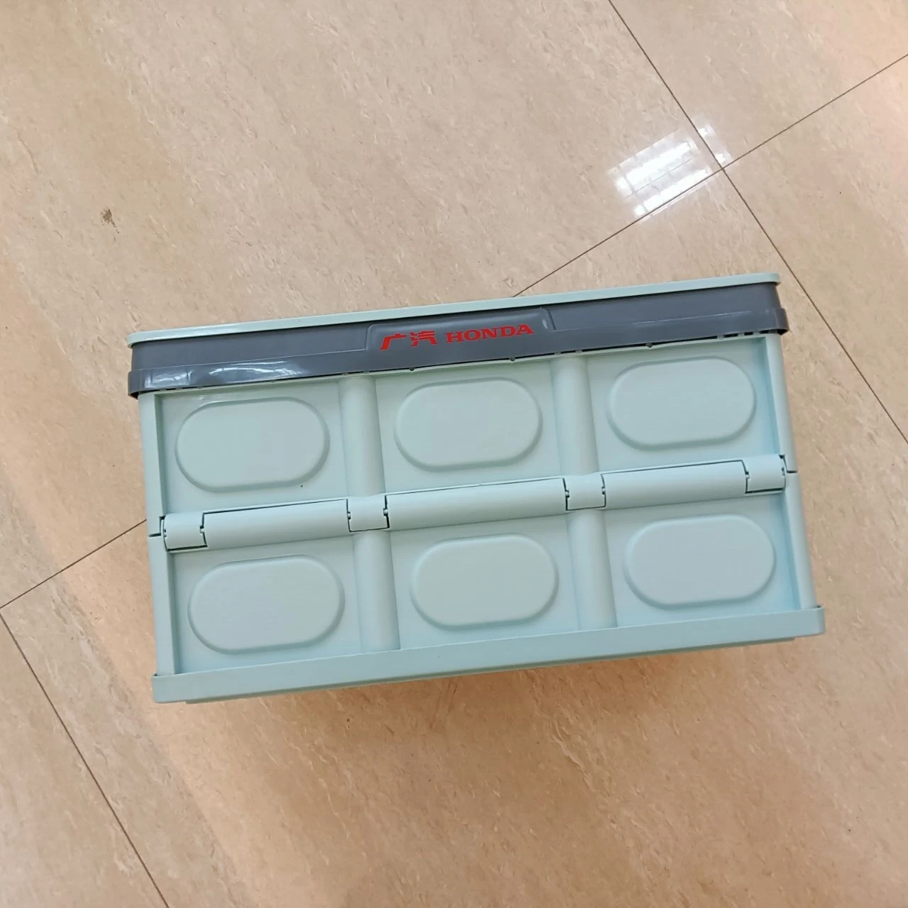 Plastic Folding Storage Bins Camping Collapsible Storage Box With ...