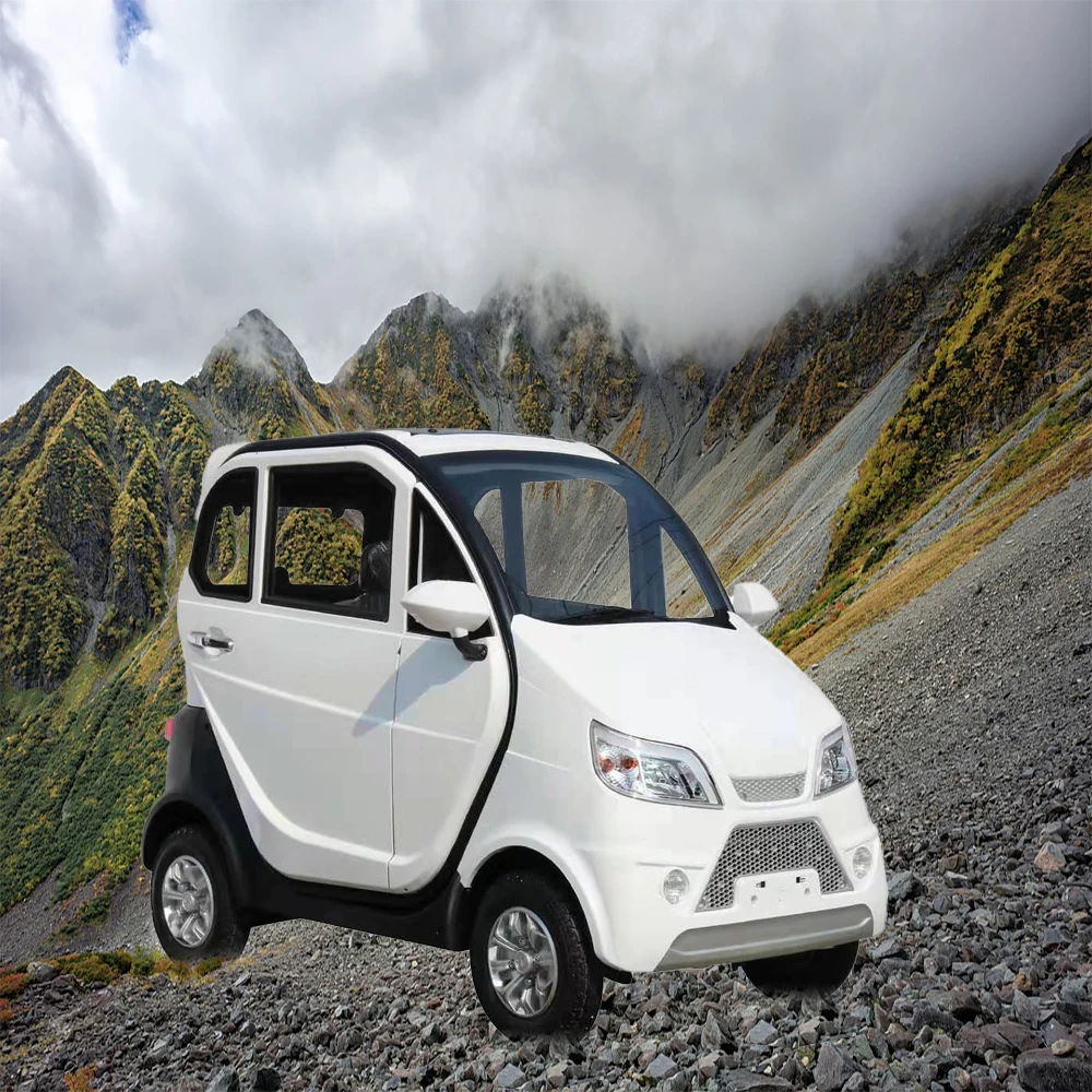 4 Wheel Enclosed Electric Scooter Car Without Driving Licence / Right ...