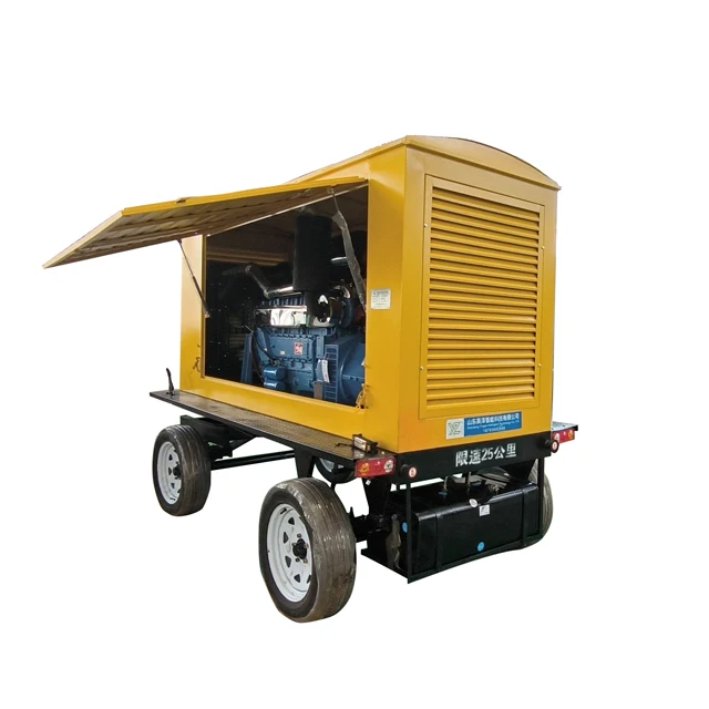 Mobile Diesel Generators ATS Options 30kw 50kw 100kw 120kw 150kw 200kw ...