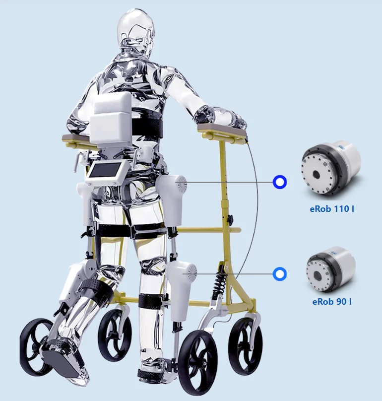 Zeroerr Erob 70t Manufacturer Harmonic Servo Motor With Encoder Highly Integrated Hollow Rotary ...