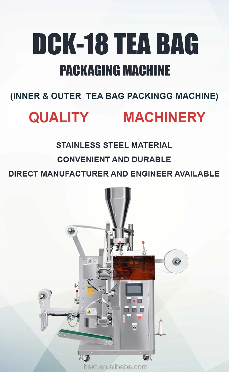 High Efficiency Tea Packing Bag Machine Easy Operation Tea Bag ...