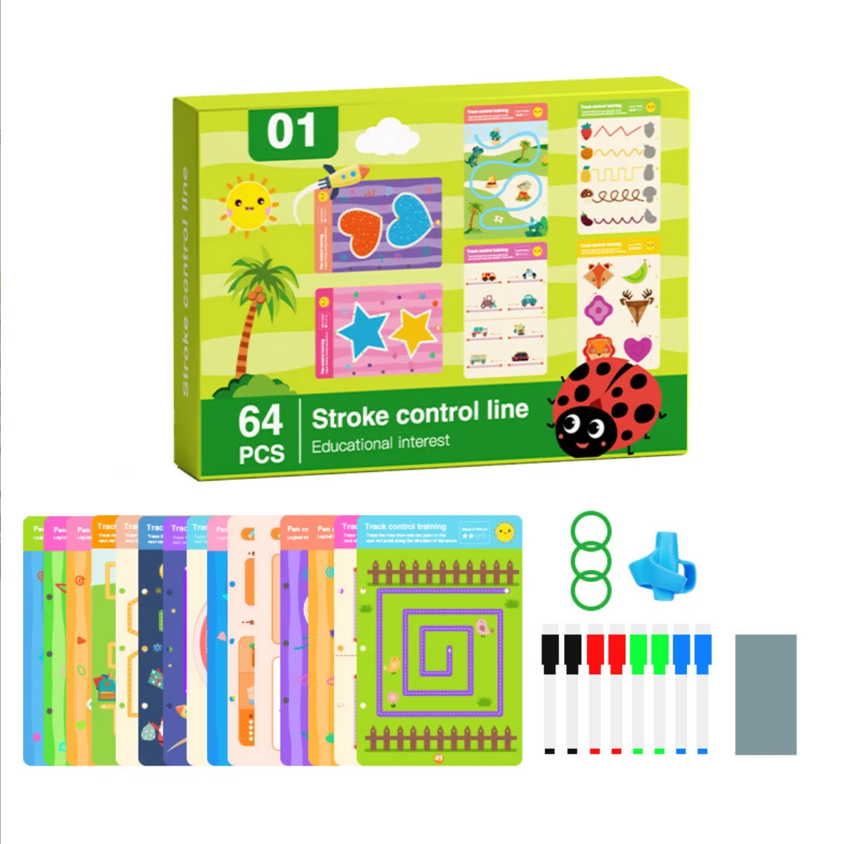 Custom Practice Writing Erasable Paper Training Learning Wipe And Clean ...